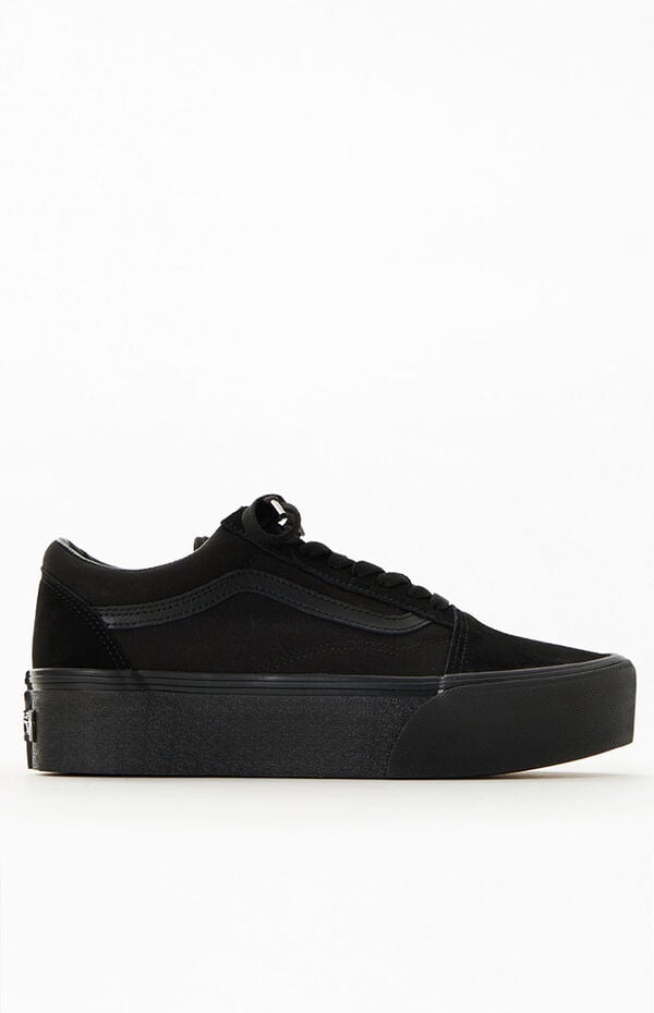 Vans Black Old Skool Stackform Sneakers | PacSun