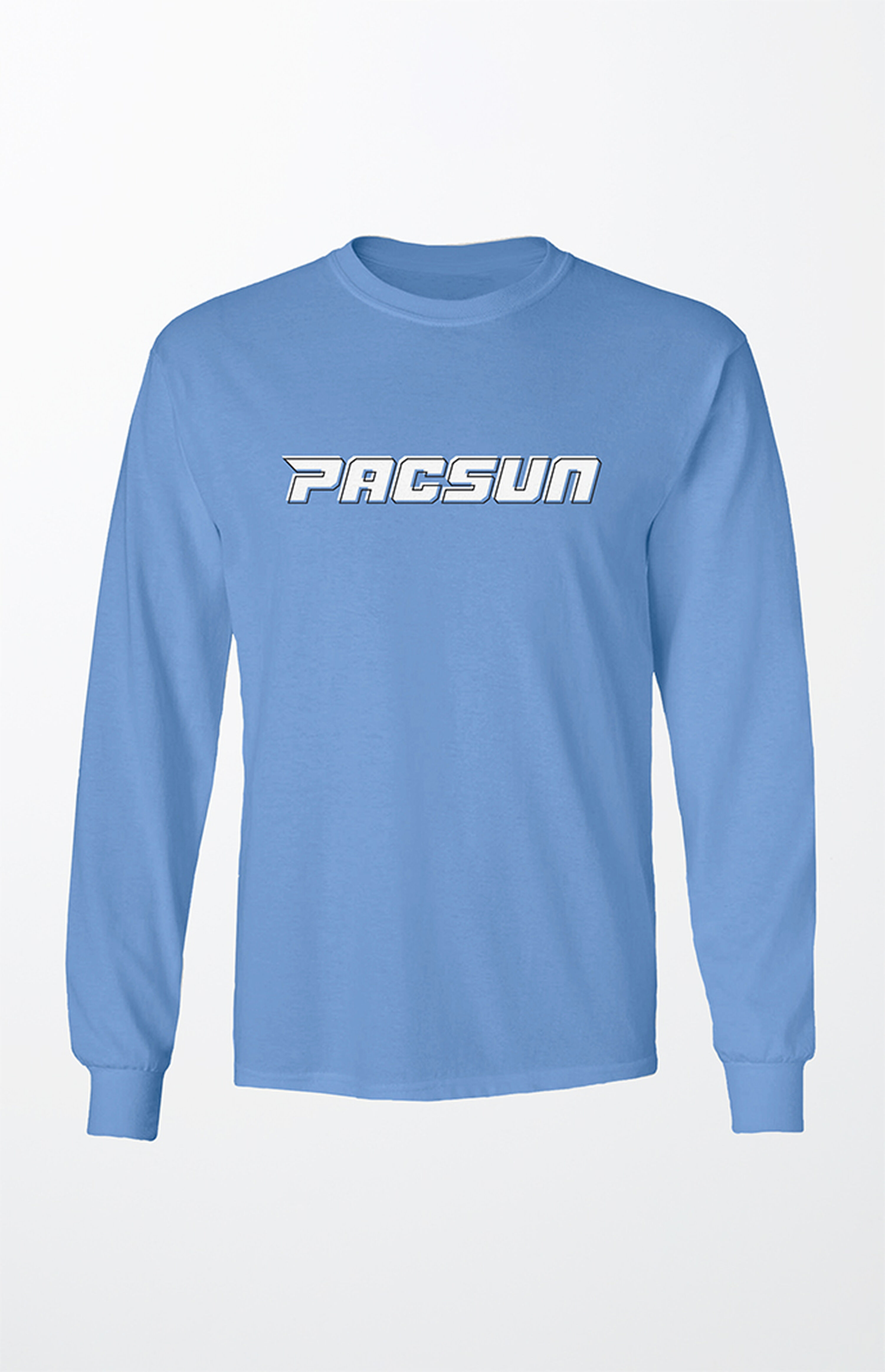PacSun Italics Logo Long Sleeve T-Shirt | PacSun