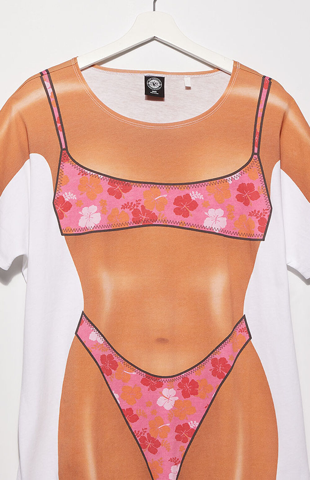 Pacsun Hibiscus Bikini Illusion T-Shirt | PacSun