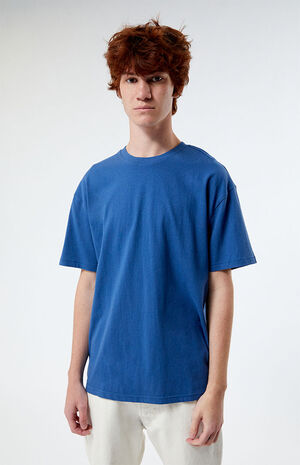 PS Basics Navy Reece Regular Fit T-Shirt | PacSun