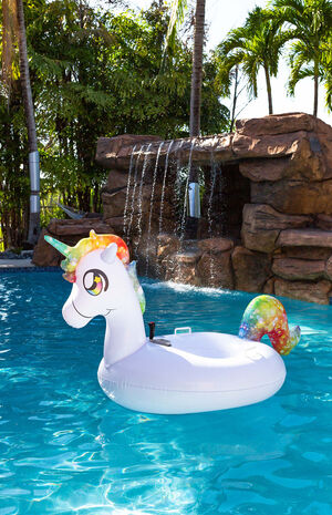 PoolCandy Tube Runner Motorized Unicorn Pool Tube | PacSun