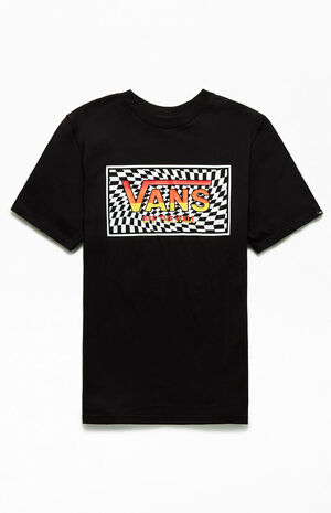 Vans Kids Stripe Checkerboard T-Shirt | PacSun