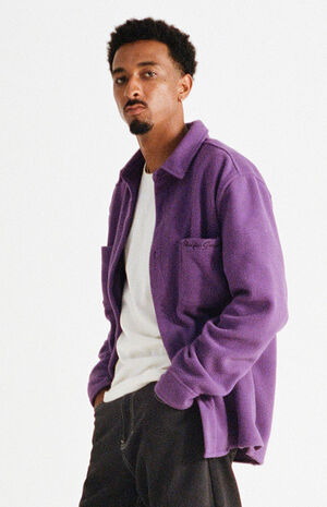 Pacsun Polar Fleece Long Sleeve Shacket | PacSun