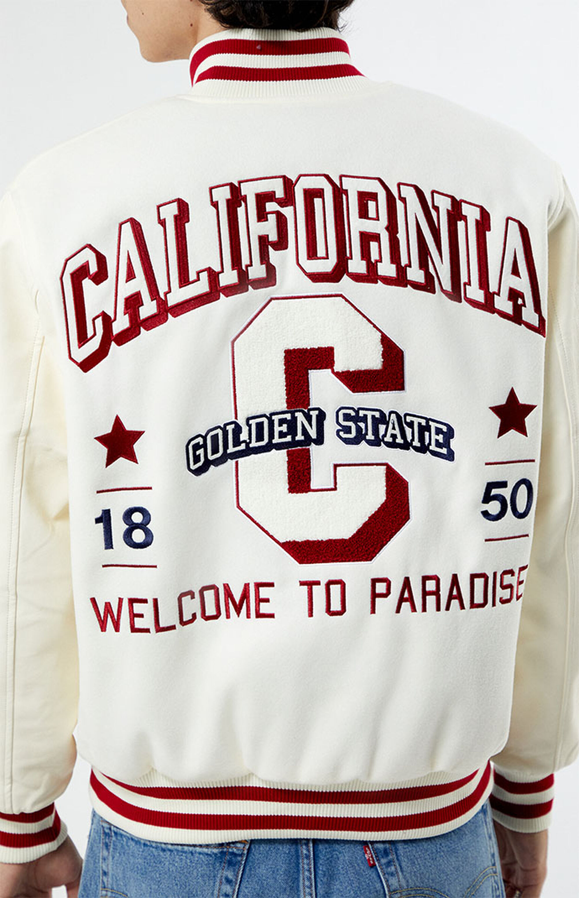 Pacsun Golden State Varsity Jacket | Pacsun
