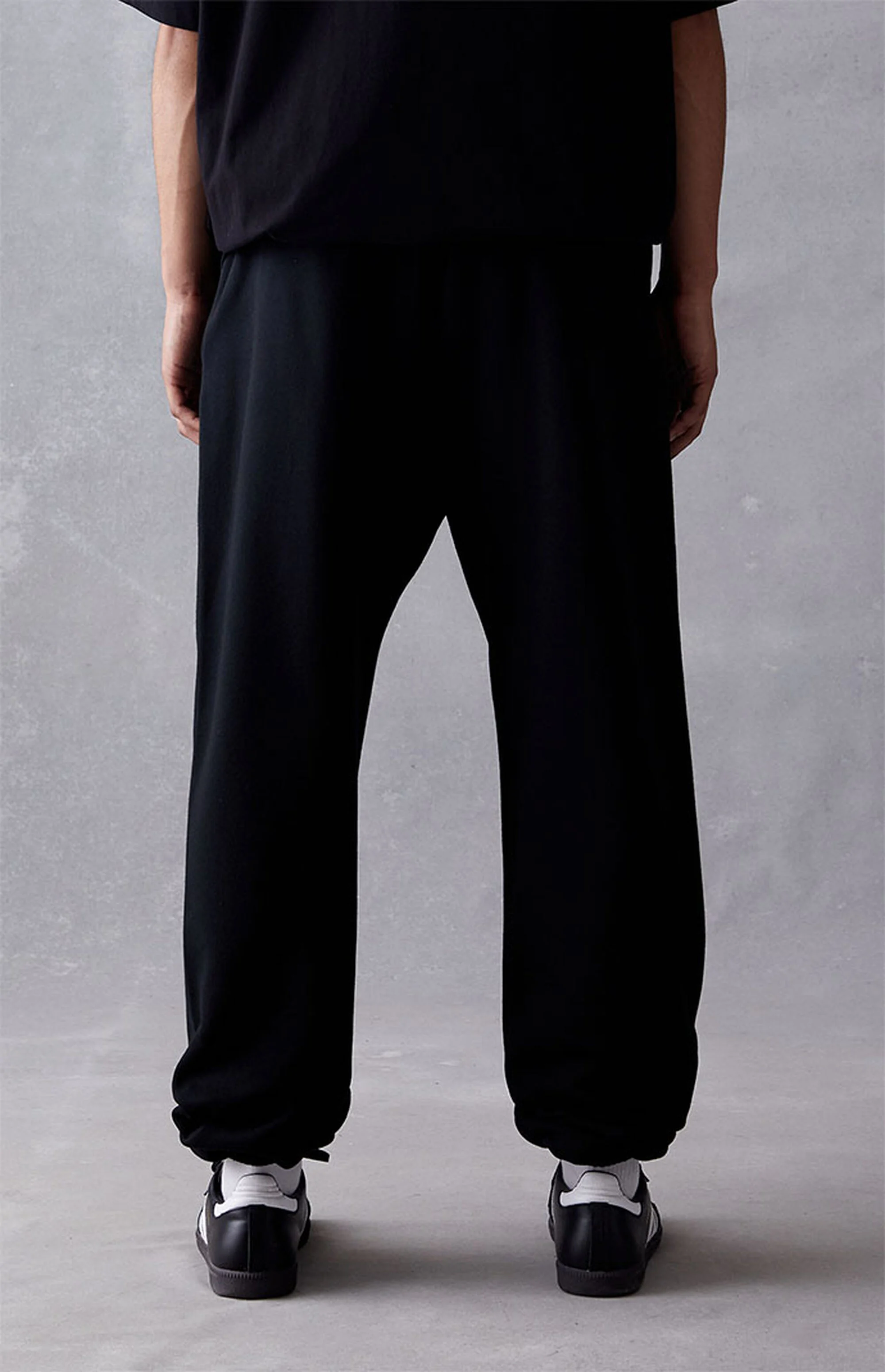 Fear of God Essentials Jet Black Sweatpants | Pacsun