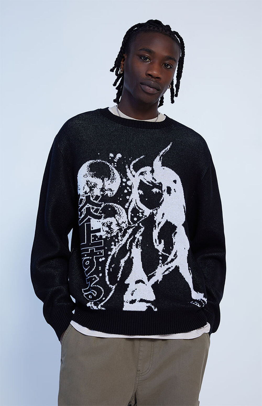 Pacsun Blaze Crew Neck Sweater | PacSun