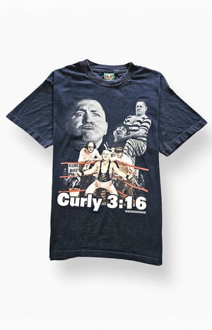 GOAT Vintage Upcycled WWF Curly 3:16 T-Shirt | PacSun