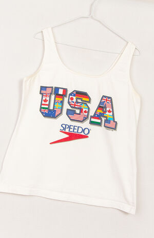 GOAT Vintage Upcycled USA Speedo Tank Top | PacSun