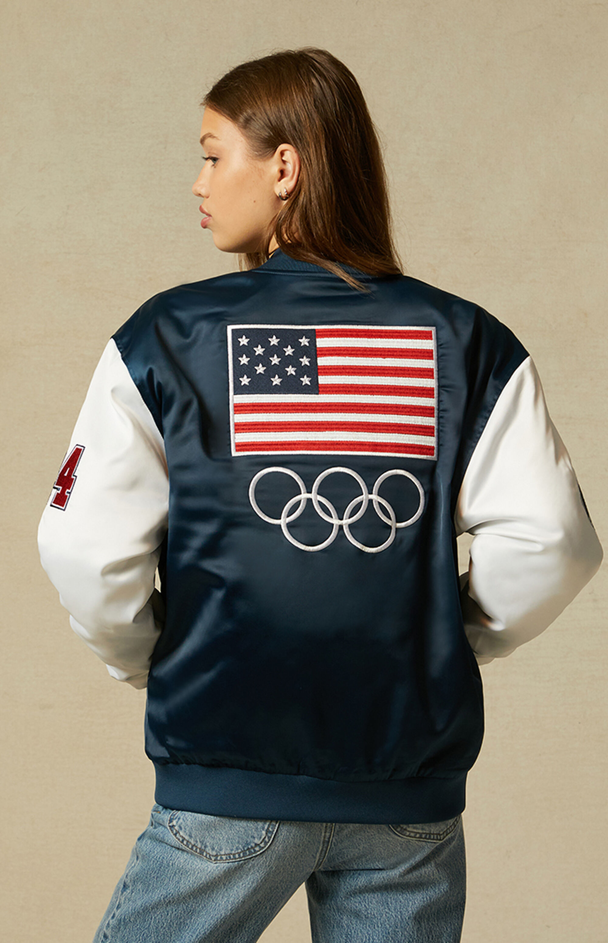 Olympics Team USA Varsity Jacket | Pacsun