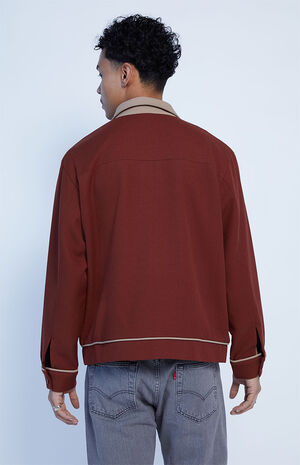 PacSun Brown California 2.0 Gas Jacket | PacSun