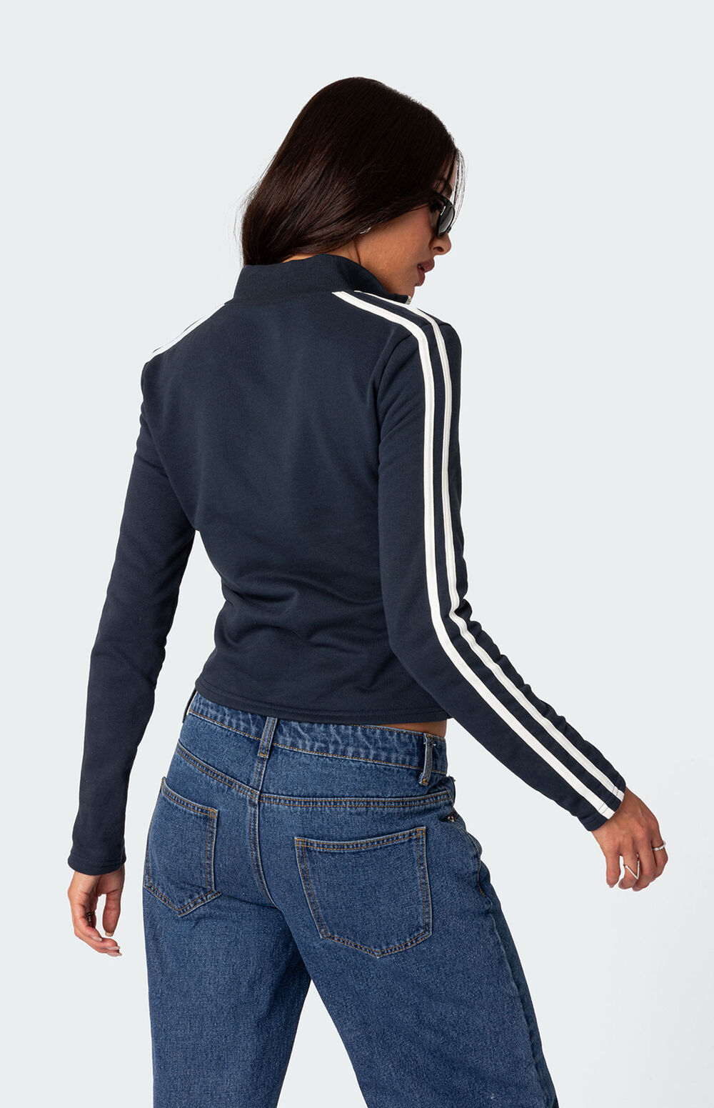 Edikted Brasil Zip Up Sweatshirt | Pacsun