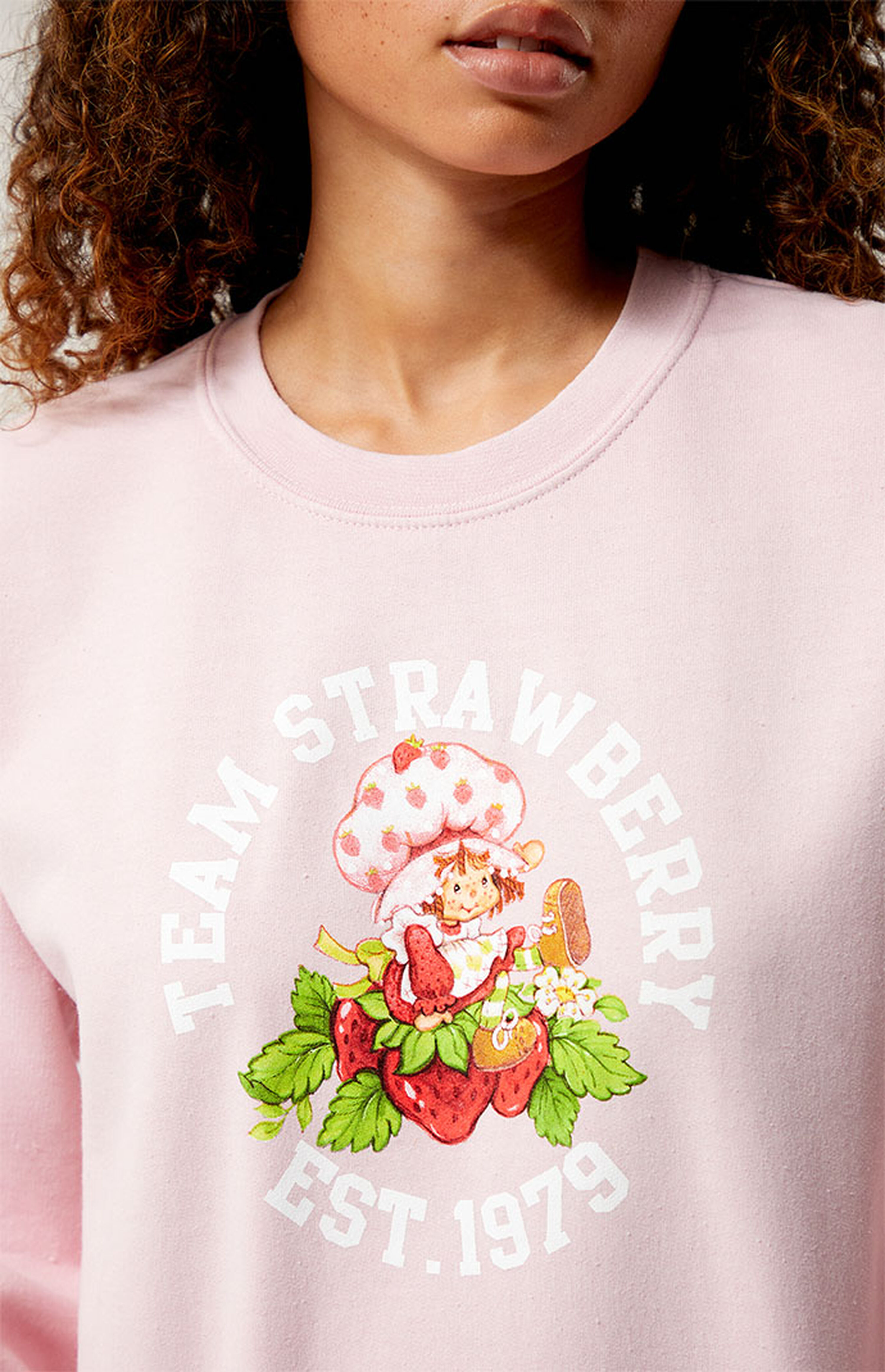 Strawberry Shortcake Team Strawberry 1979 Crew Neck Sweatshirt | Pacsun