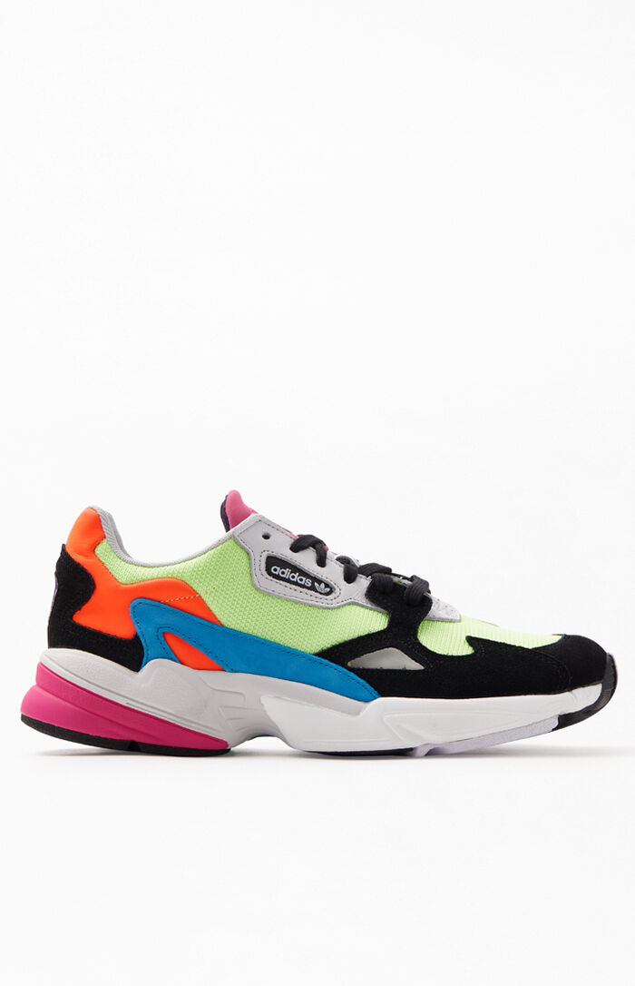 adidas Women's Multi-Color Falcon Sneakers | PacSun | PacSun