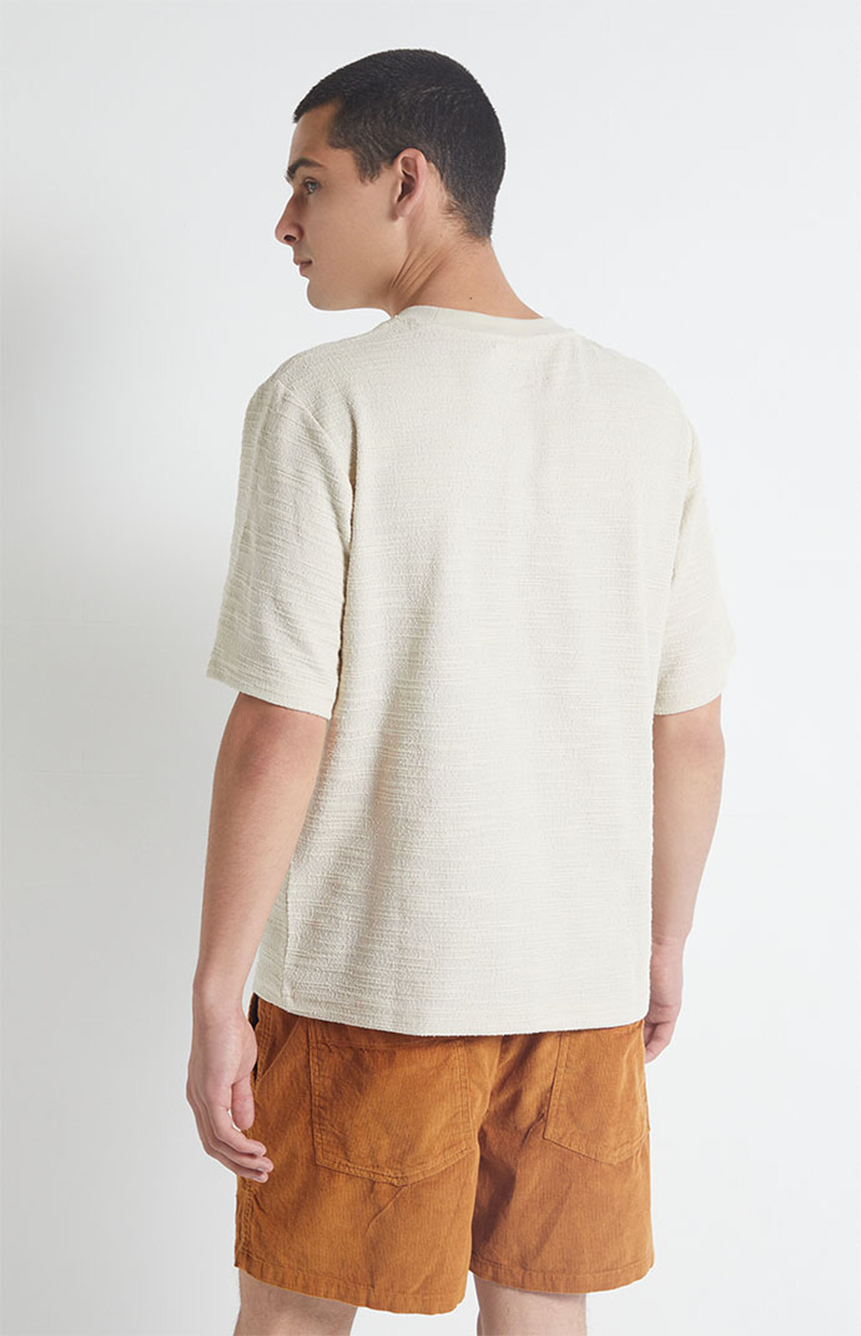 Pacsun Cream Scout Texture T-Shirt | PacSun