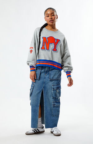 ProStandard New York Knicks Mash Up Crew Neck Sweatshirt | PacSun