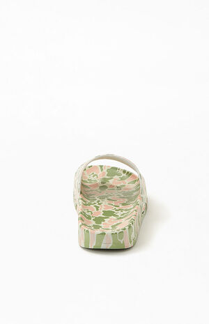 Kappa Women's Green Authentic Archie Slide Sandals | PacSun