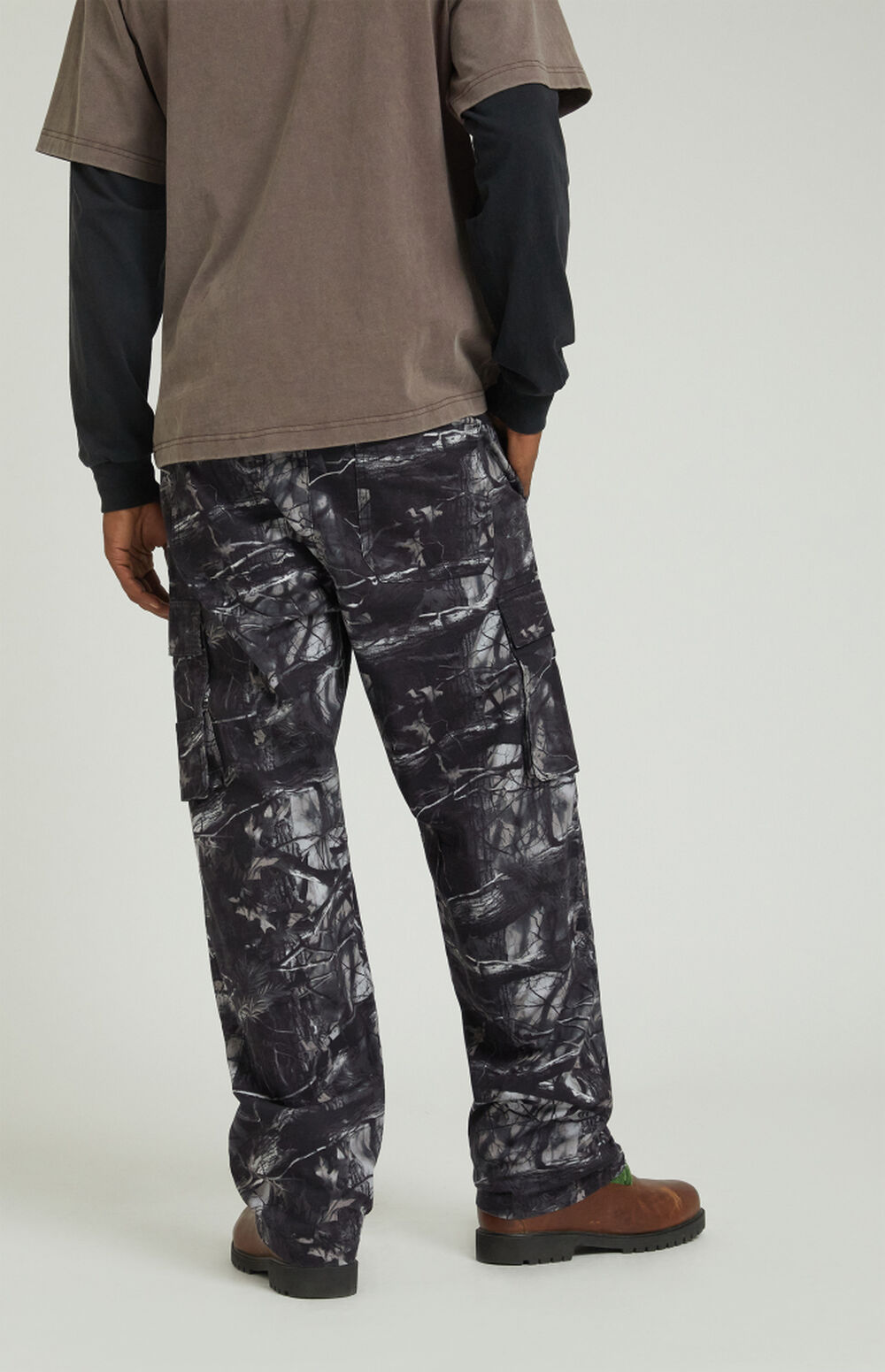 Pacsun Camo Ripstop Baggy Cargo Pants | PacSun
