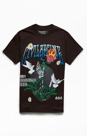 Civil Rose From The Dark 199X Oversized T-Shirt | PacSun