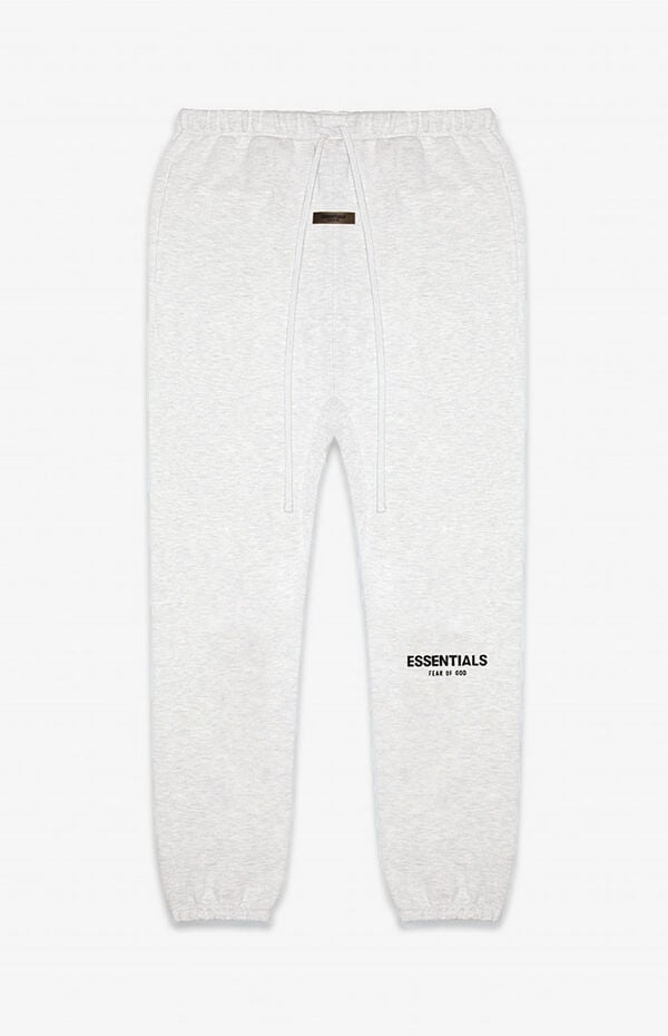 Essentials Fear Of God Light Oatmeal Sweatpants | PacSun