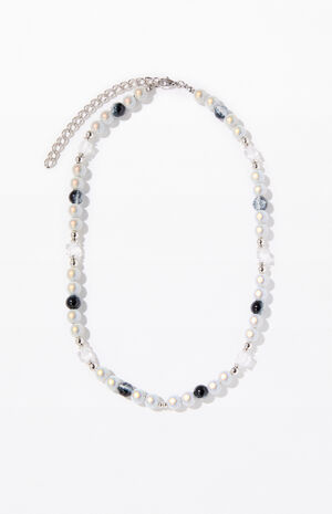 Pacsun Two Tone Pearl Necklace | PacSun