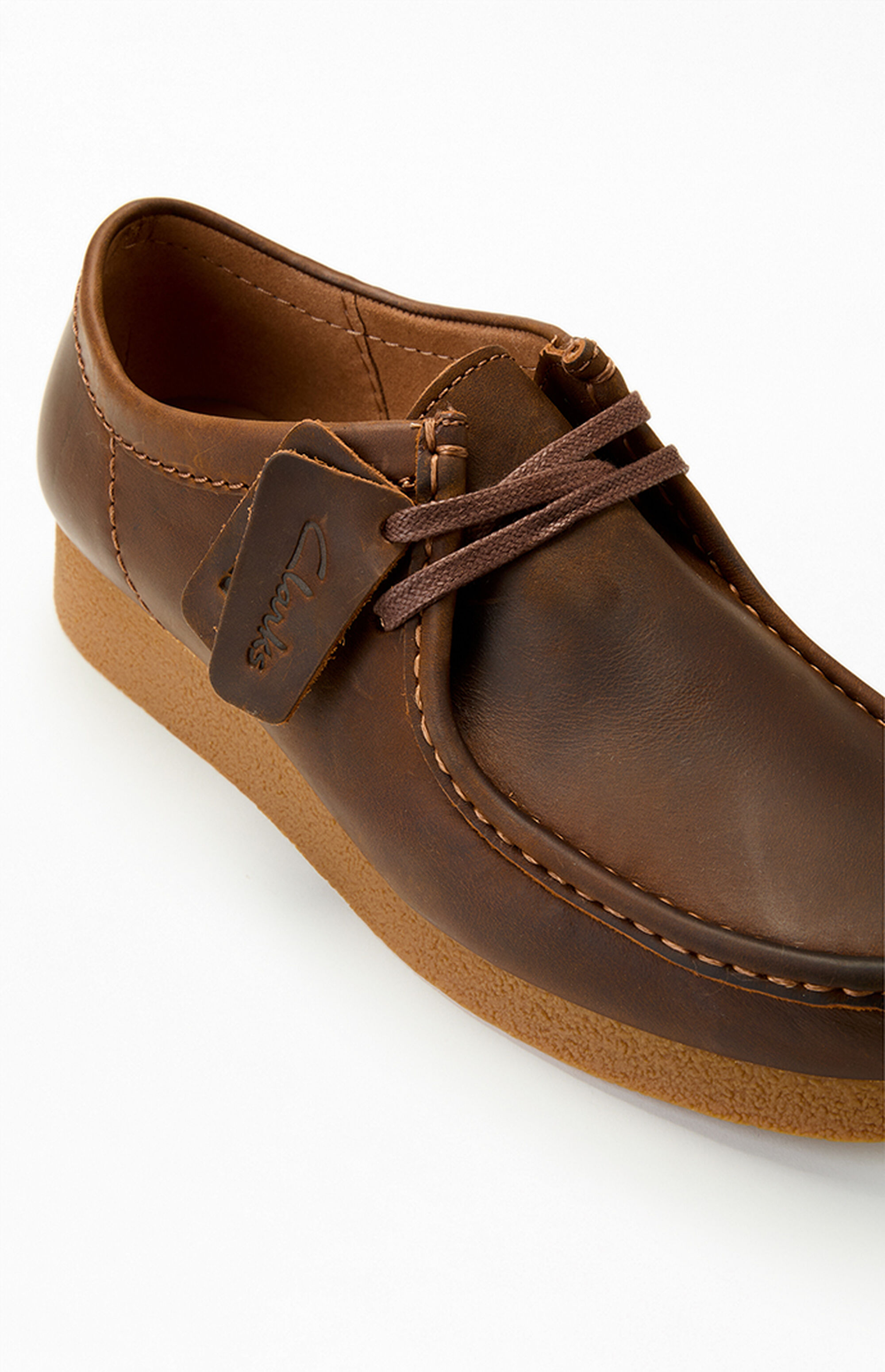 Clarks Brown Wallabee Evo Low Shoes | Pacsun