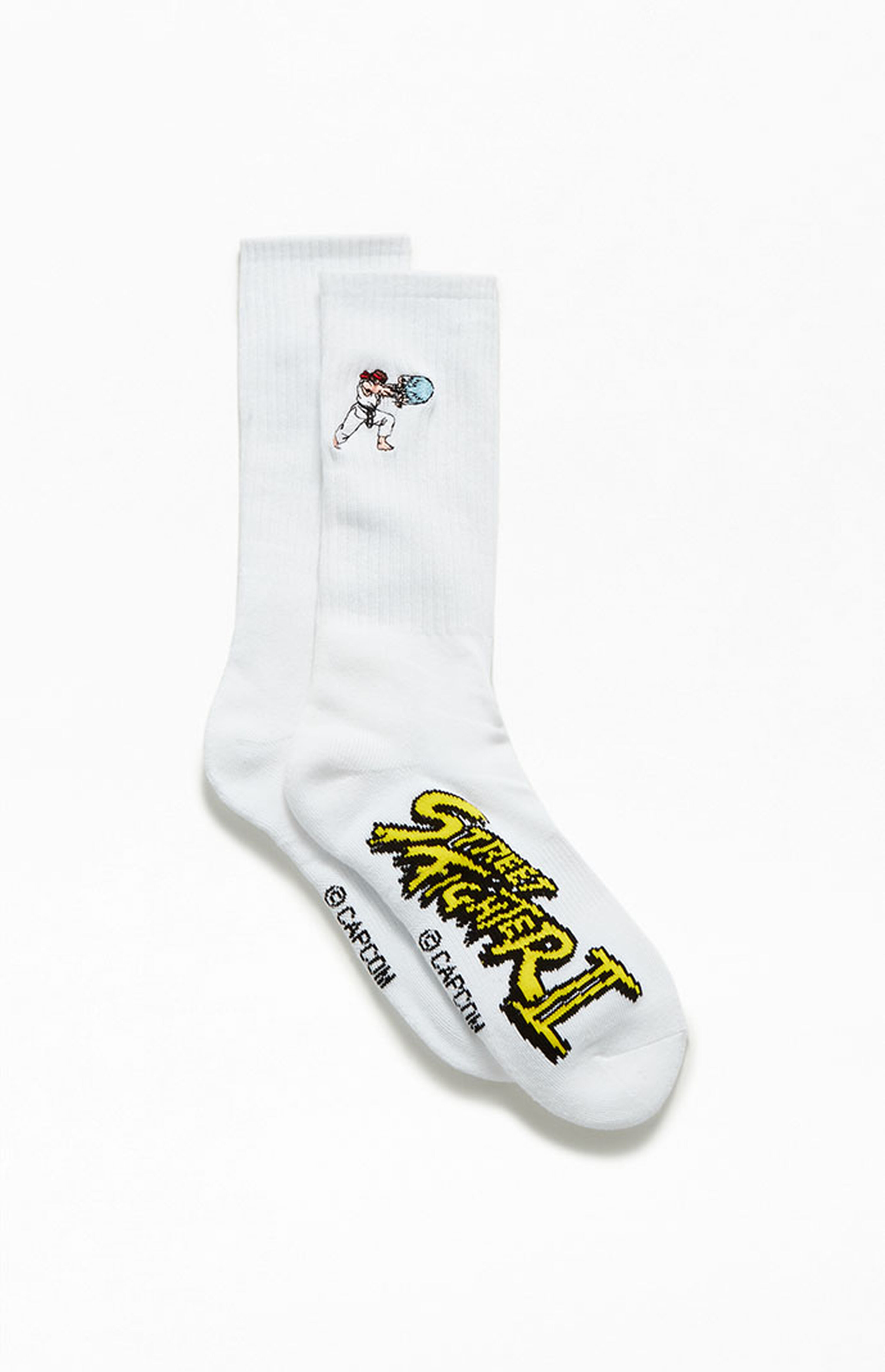 Street Fighter 2 Ryu Crew Socks | PacSun
