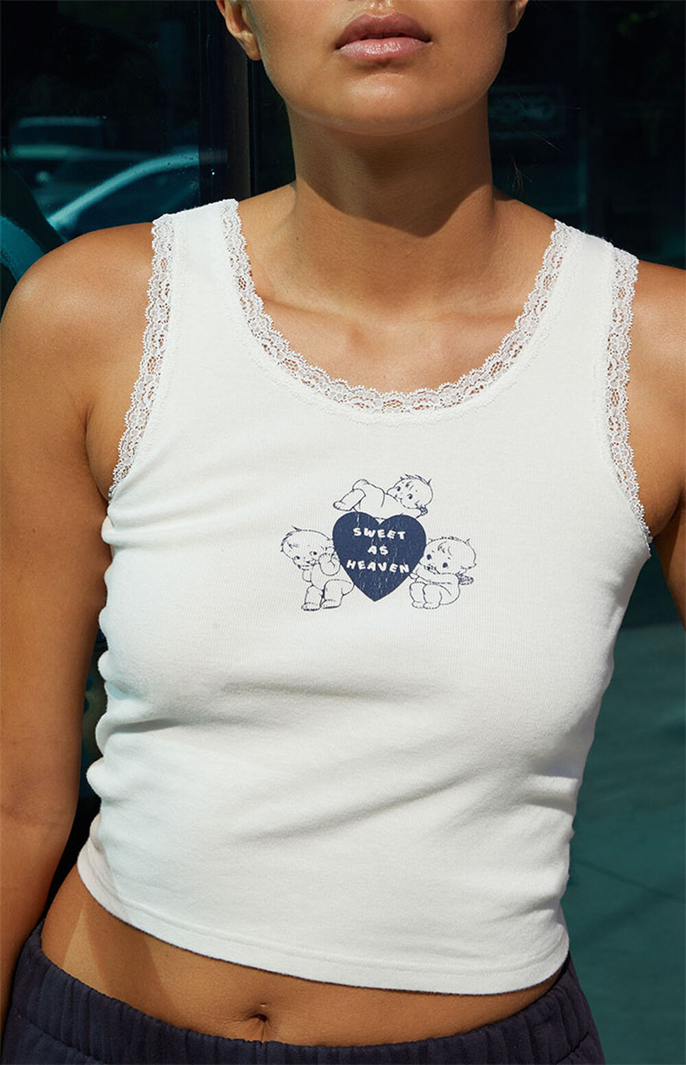 John Galt Angel Heart Tank Top | Pacsun