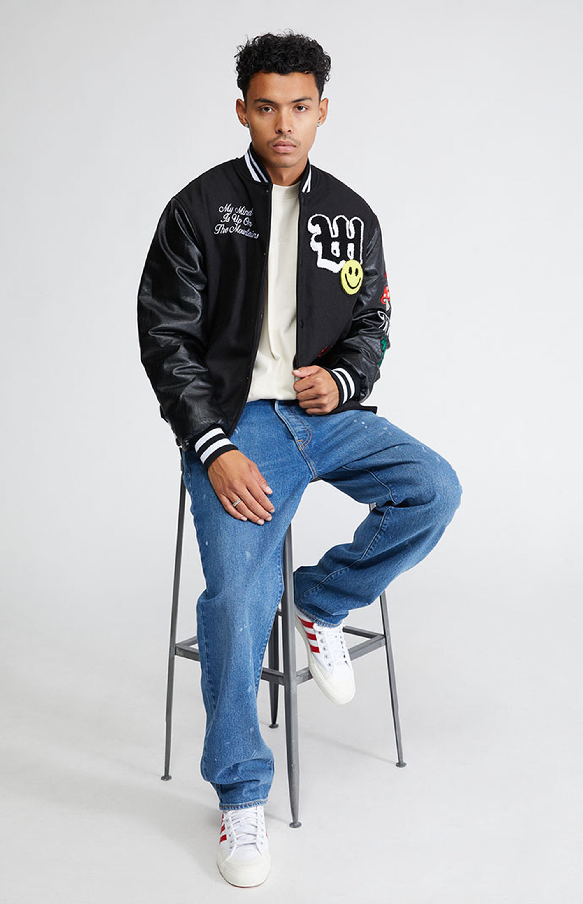 Pacsun Patched Varsity Jacket | PacSun