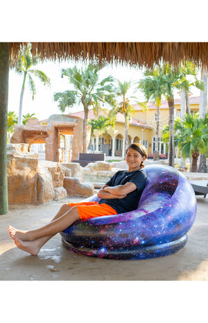 PoolCandy Inflatable Galaxy Deep Space Illuminated LED Pool Tube | PacSun