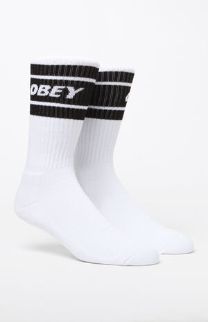obey logo socks