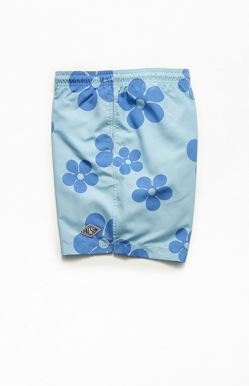 Pacsun Recycled Groove 17" Swim Trunks | Pacsun