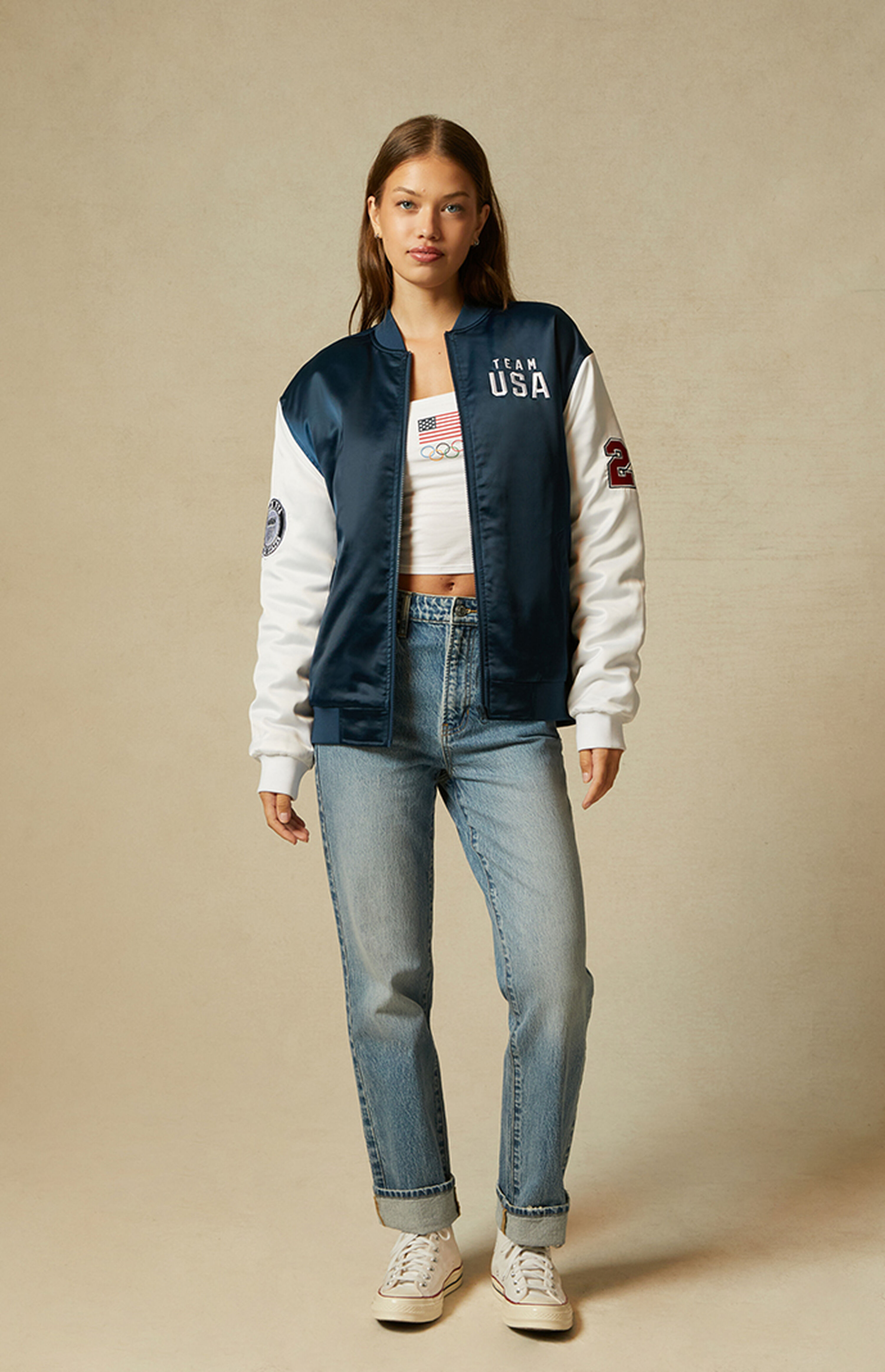 Olympics Team USA Varsity Jacket | PacSun