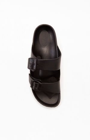 PacSun Women's Rubber Double Buckle Slide Sandals | PacSun