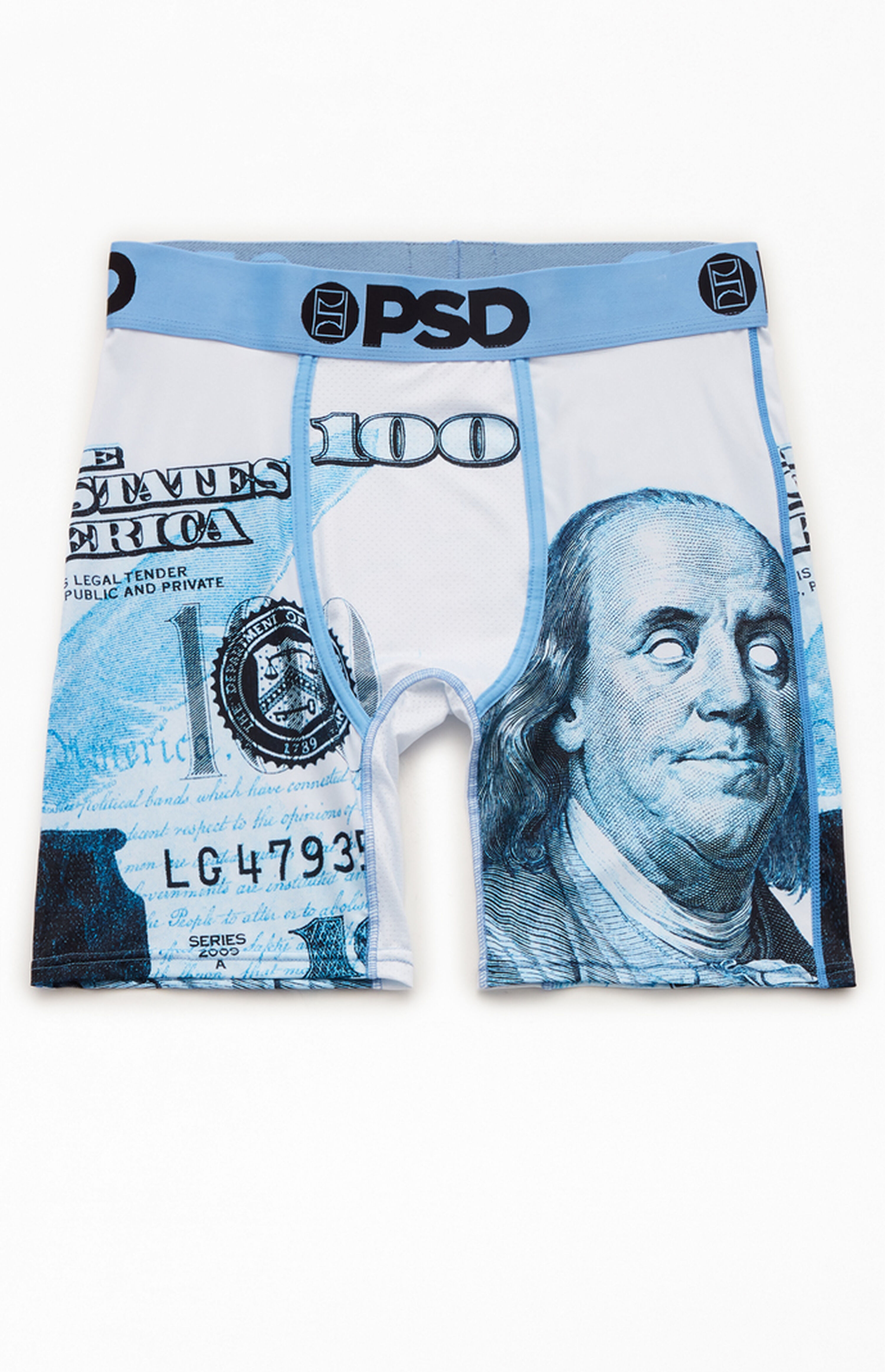 PSD Underwear C-Note Boxer Briefs | PacSun