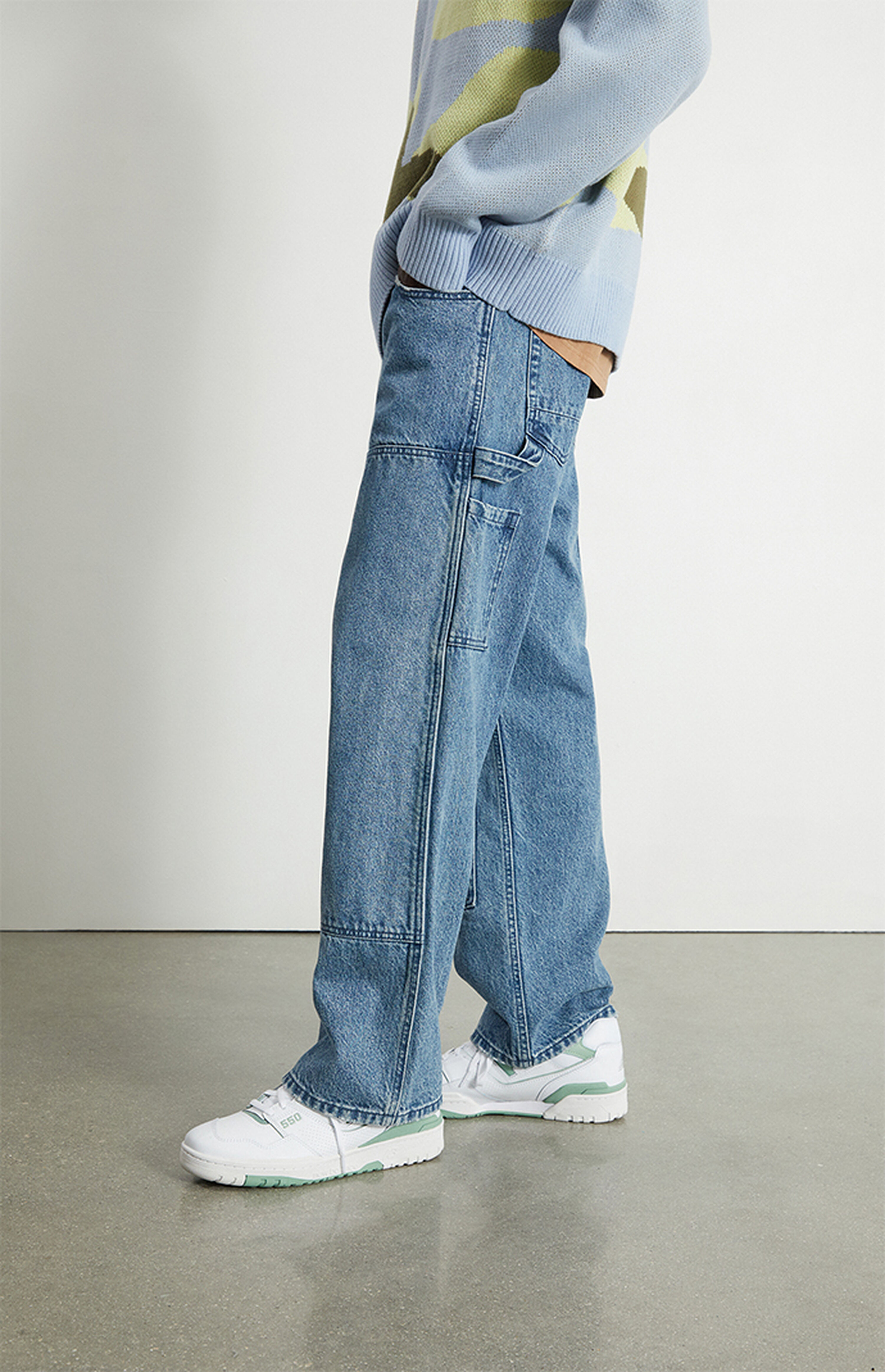 Pacsun Medium Wash Baggy Jeans | Pacsun