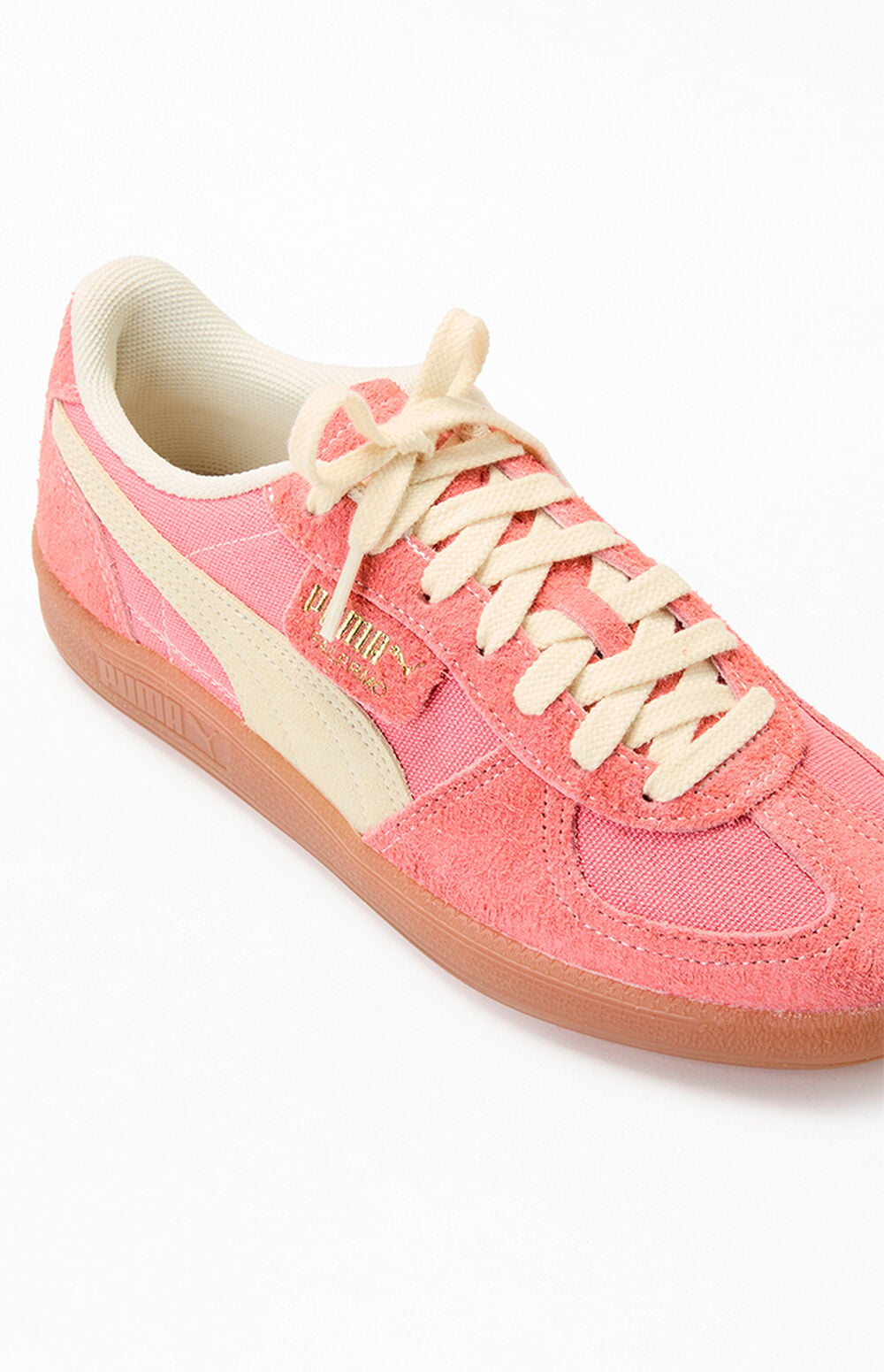 Puma Women's Peach Palermo Vintage Sneakers | Pacsun