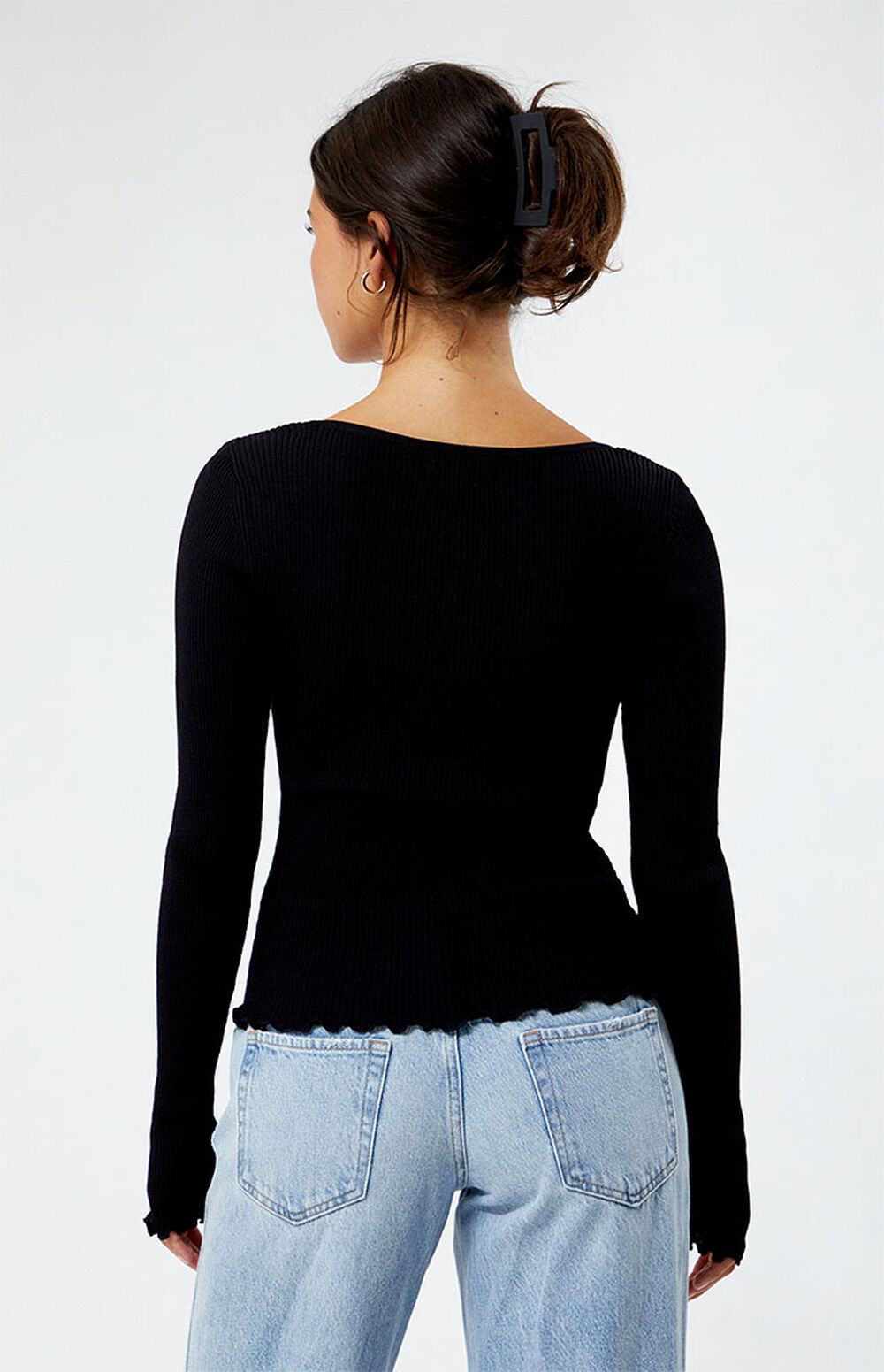 LA Hearts Charlotte Slinky Sweater | Pacsun
