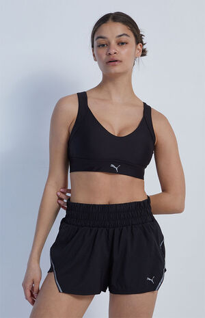 Puma Black Ultraform Run Sports Bra | PacSun