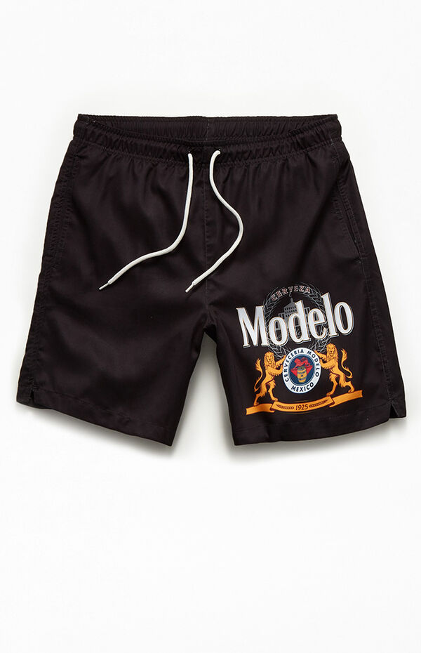 Modelo Mineral Wash 17" Swim Trunks | PacSun