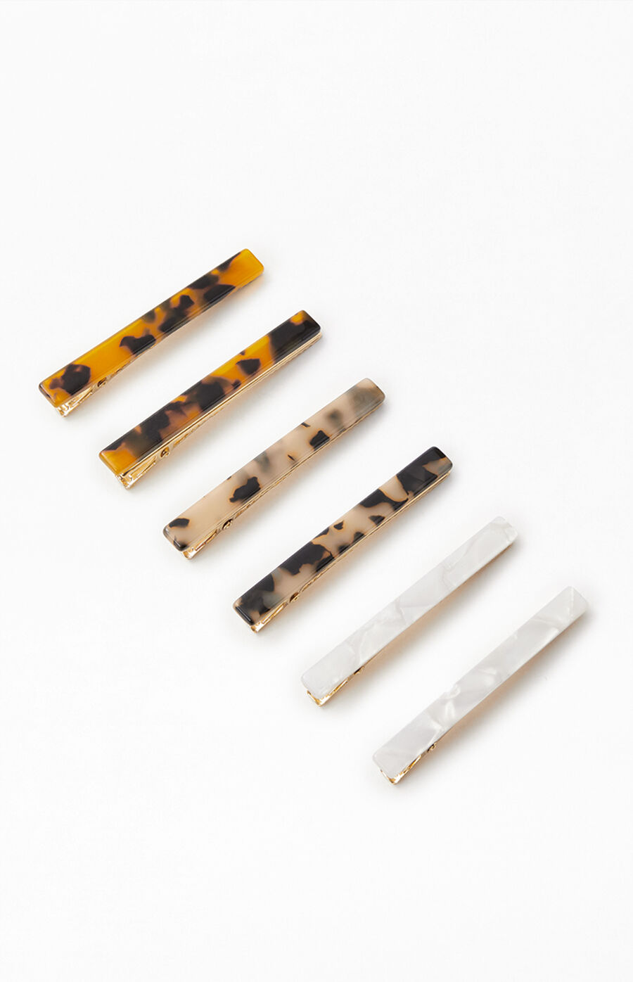 LA Hearts Hair Clip 6-Pack | PacSun