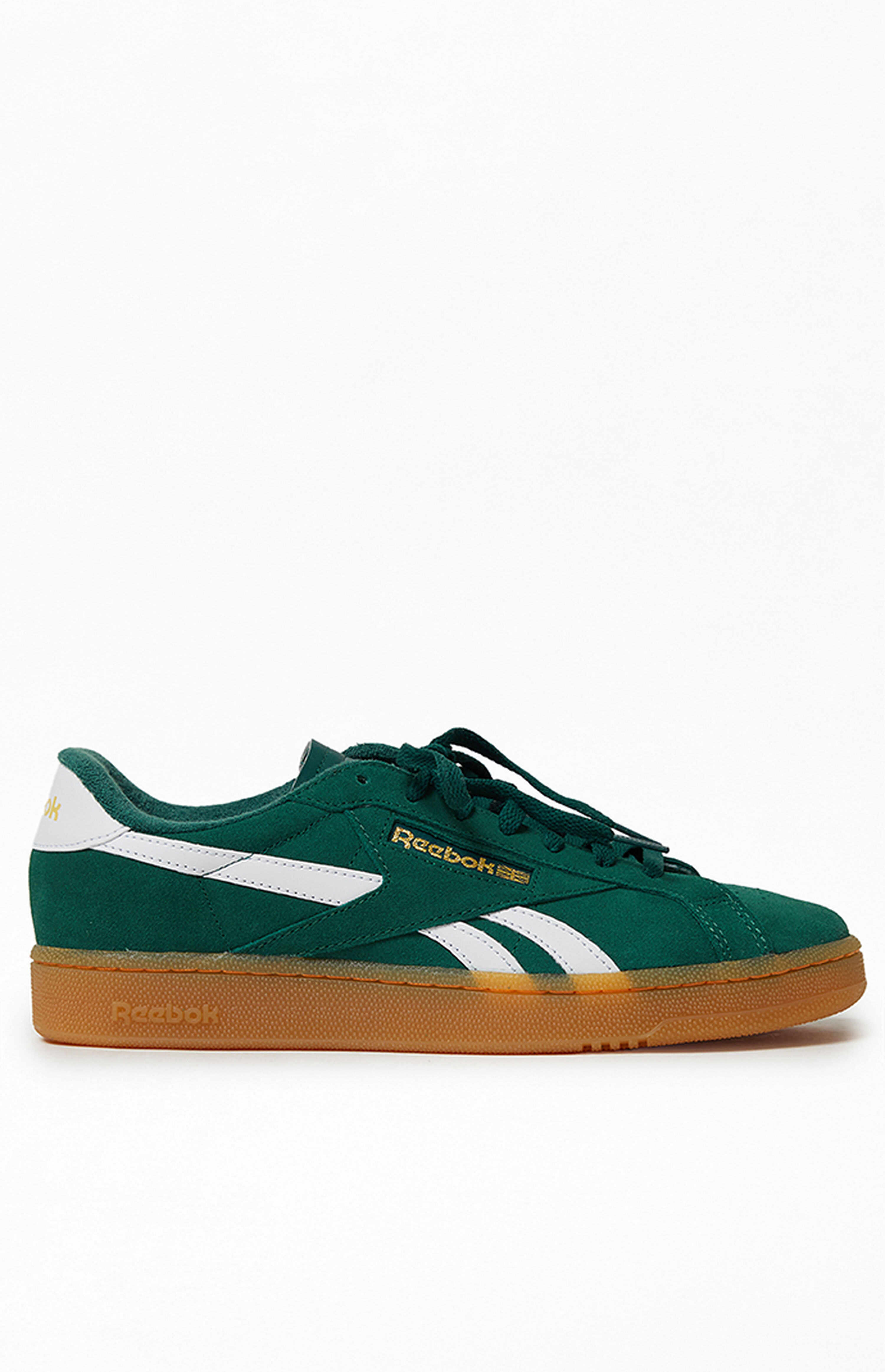 Reebok Green & White Club C UK Grounds Shoes | PacSun