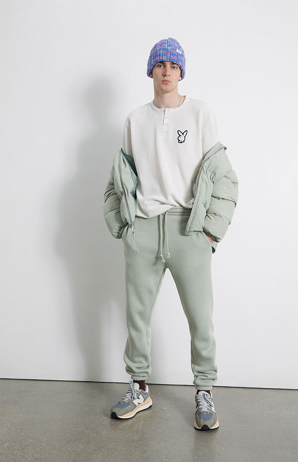 PacSun Sage Fleece Jogger Sweatpants | PacSun