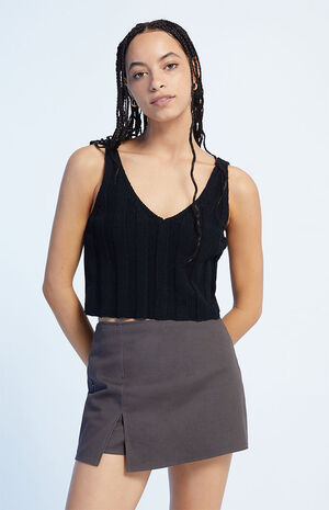 LA Hearts Slit Mini Skort | PacSun