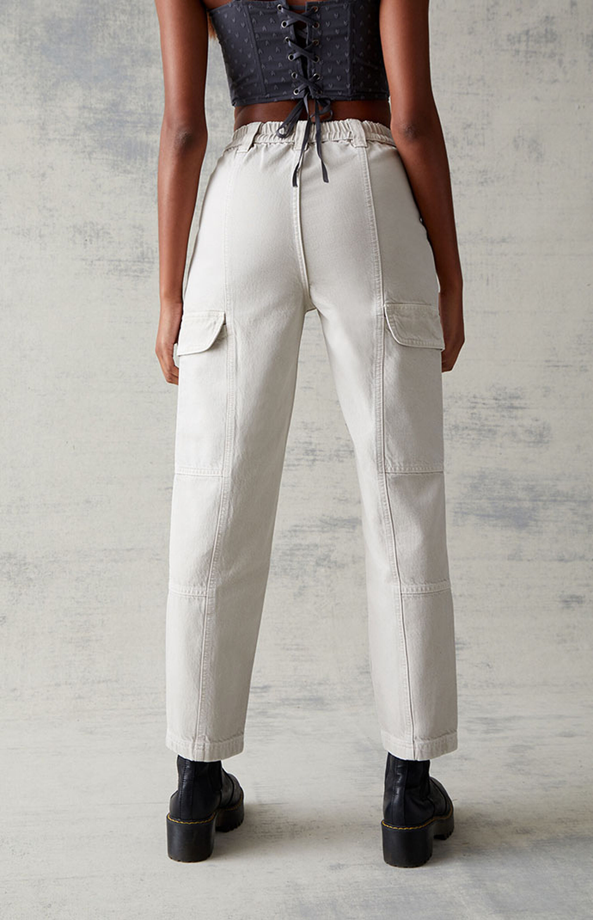 Pacsun Gray Utility Cargo Pants | Pacsun