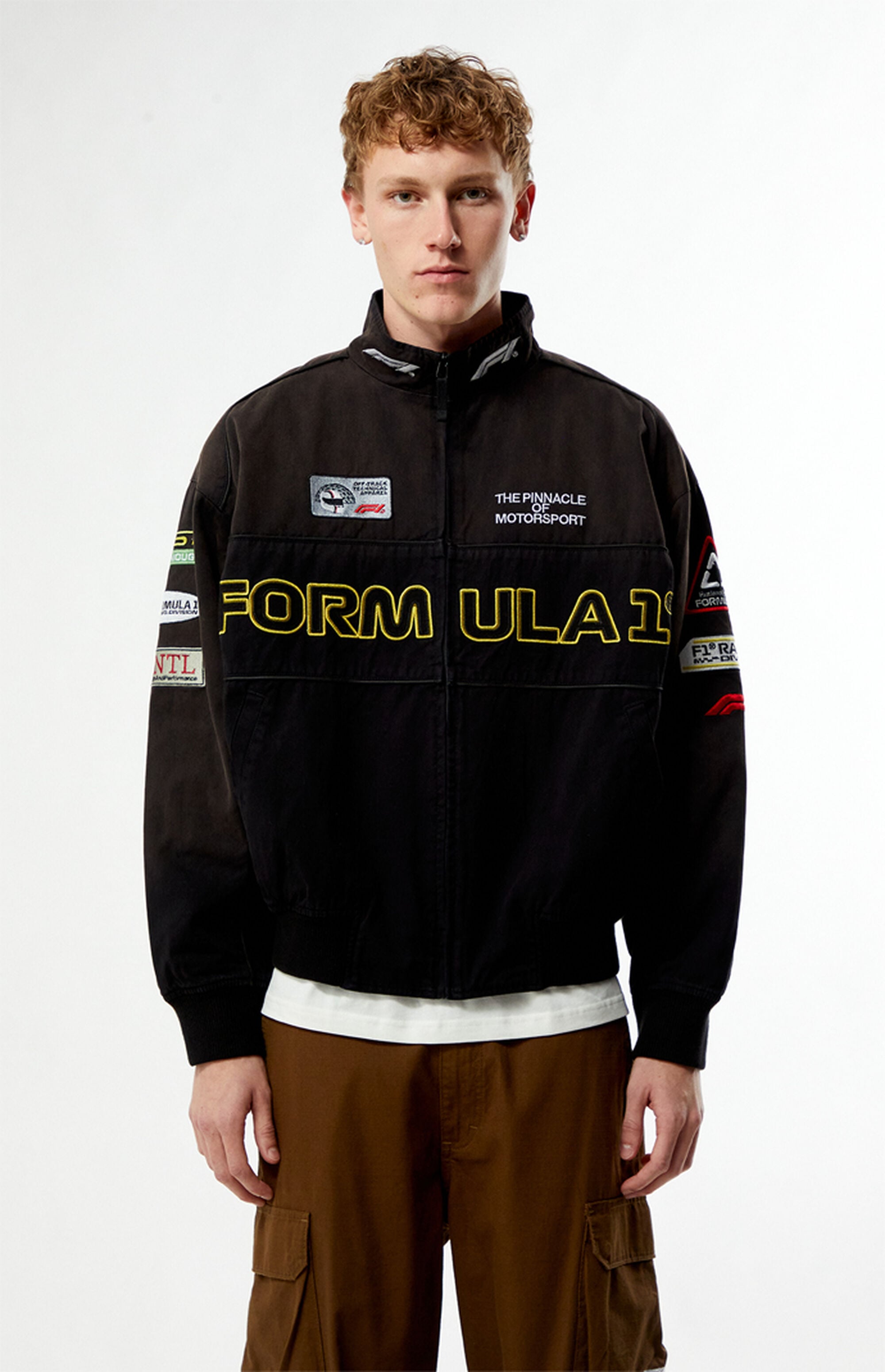 Formula 1 x Pacsun Las Vegas Black Pole Position Jacket | Pacsun
