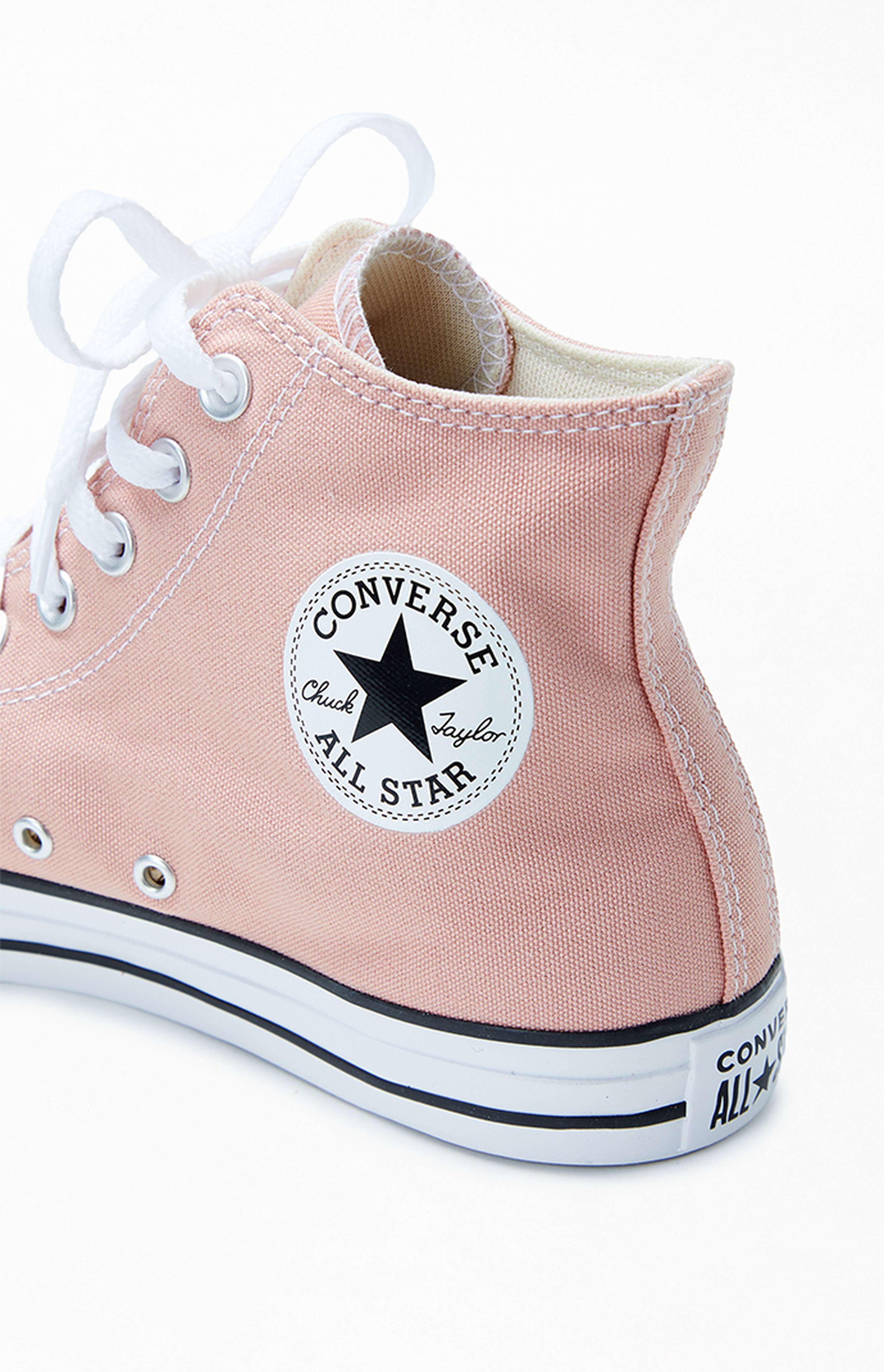 Converse Pink Chuck Taylor All Star High Top Sneakers | Pacsun