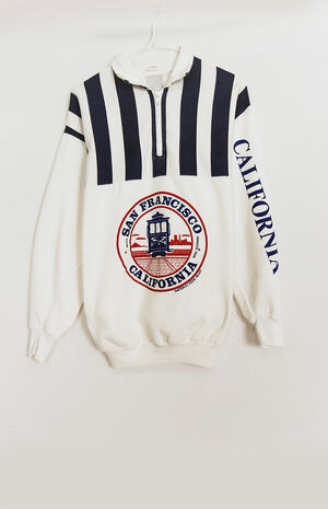 GOAT Vintage Upcycled San Francisco Quarter Zip Sweatshirt | PacSun