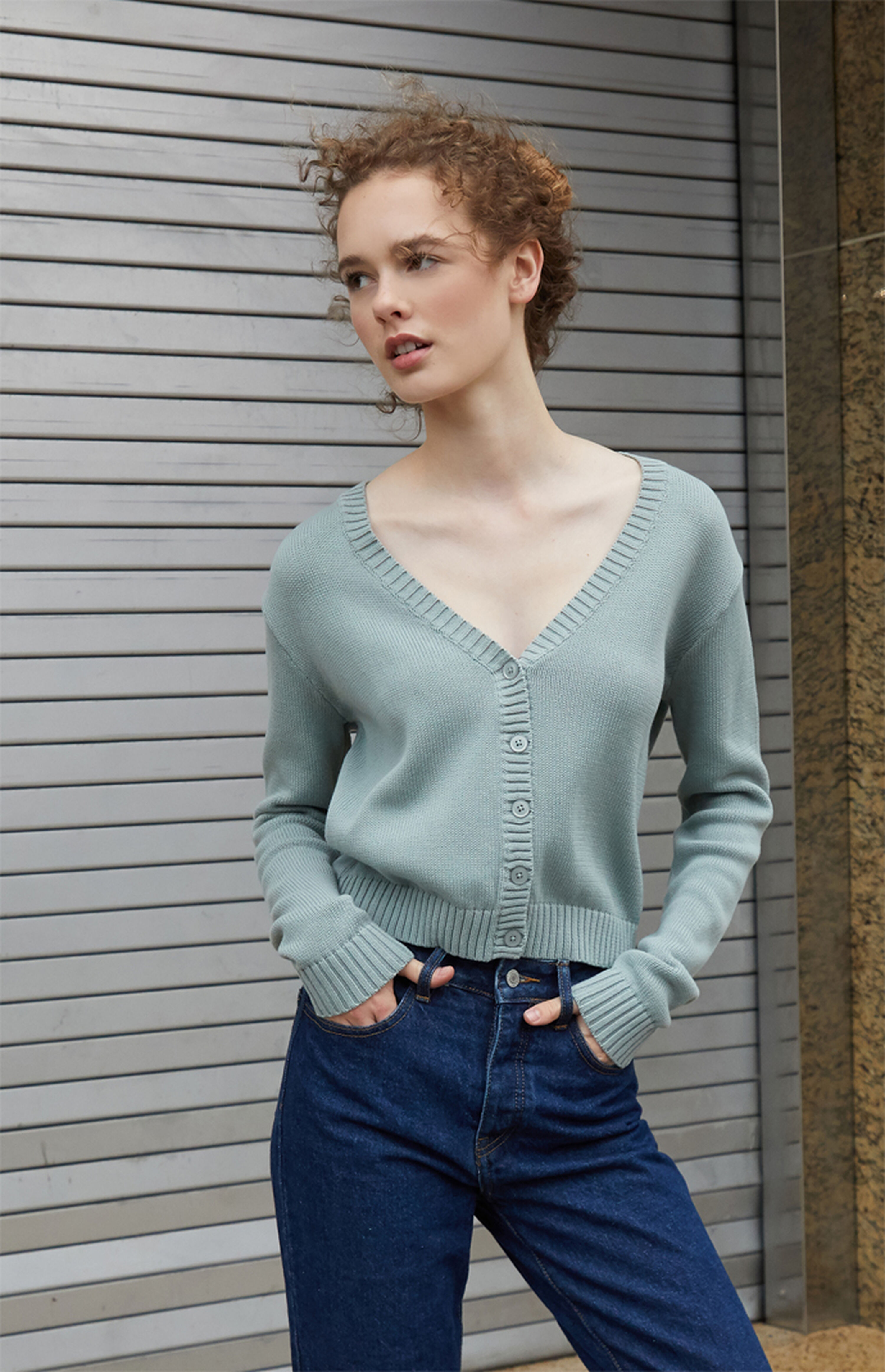 John Galt Olive Billie Cardigan | Pacsun