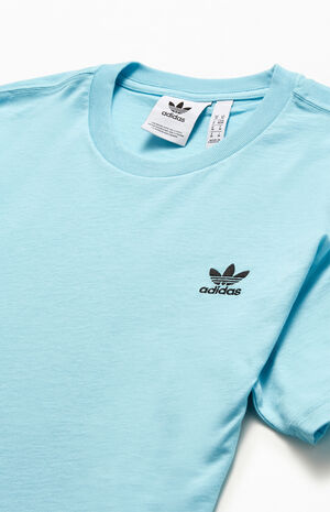 adidas Light Blue Essential T-Shirt | PacSun