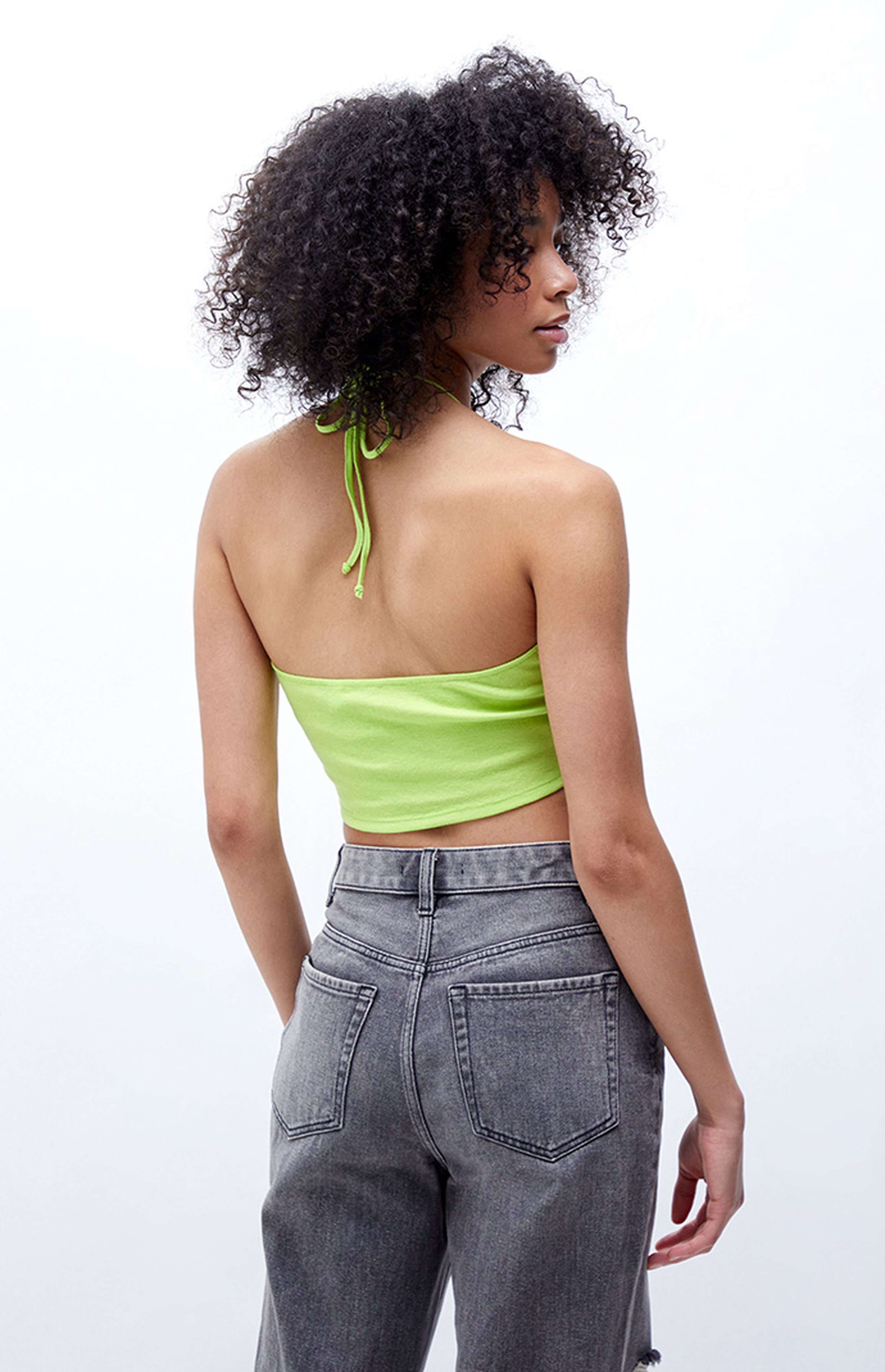 PacCares Beaded Halter Top | PacSun
